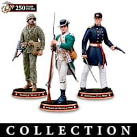USMC 250th Anniversary Hand-Painted Figure Collection Depicting The ...