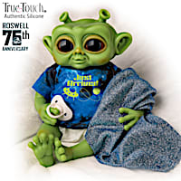 Alien Doll: Just Arrived Green Silicone Alien Baby Doll